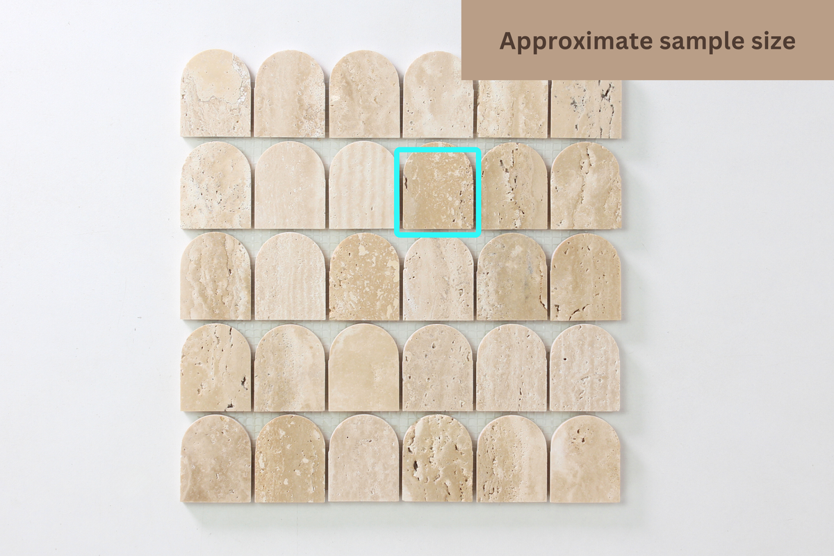 Eon Travertine – Colosseum – Stone Mosaic Tile (306x298 Sheet) | Box O ...
