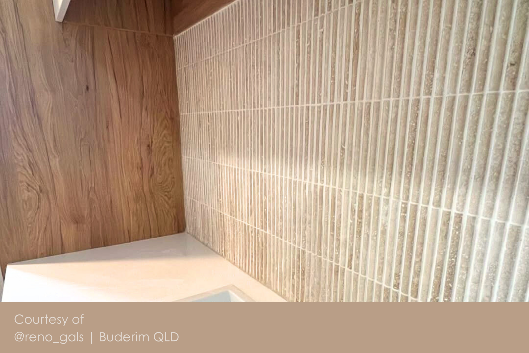 EON TRAVERTINE-CIGAR-STONE MOSAIC TILE (305x305 sheet) Box of 8 Sheets ...