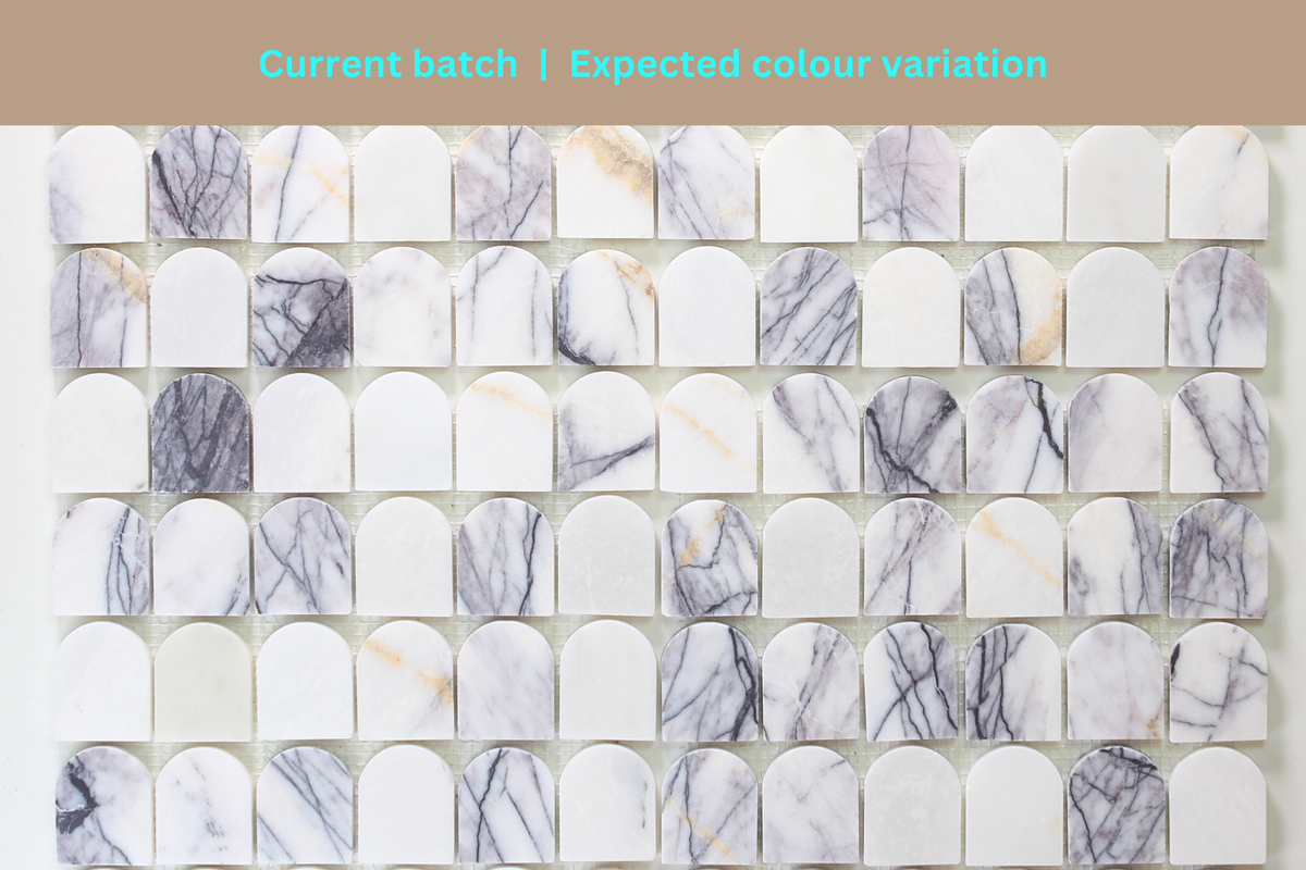 EON PLATINUM - COLOSSEUM - STONE MOSAIC TILE(306x298 sheet) | Box of 1 ...