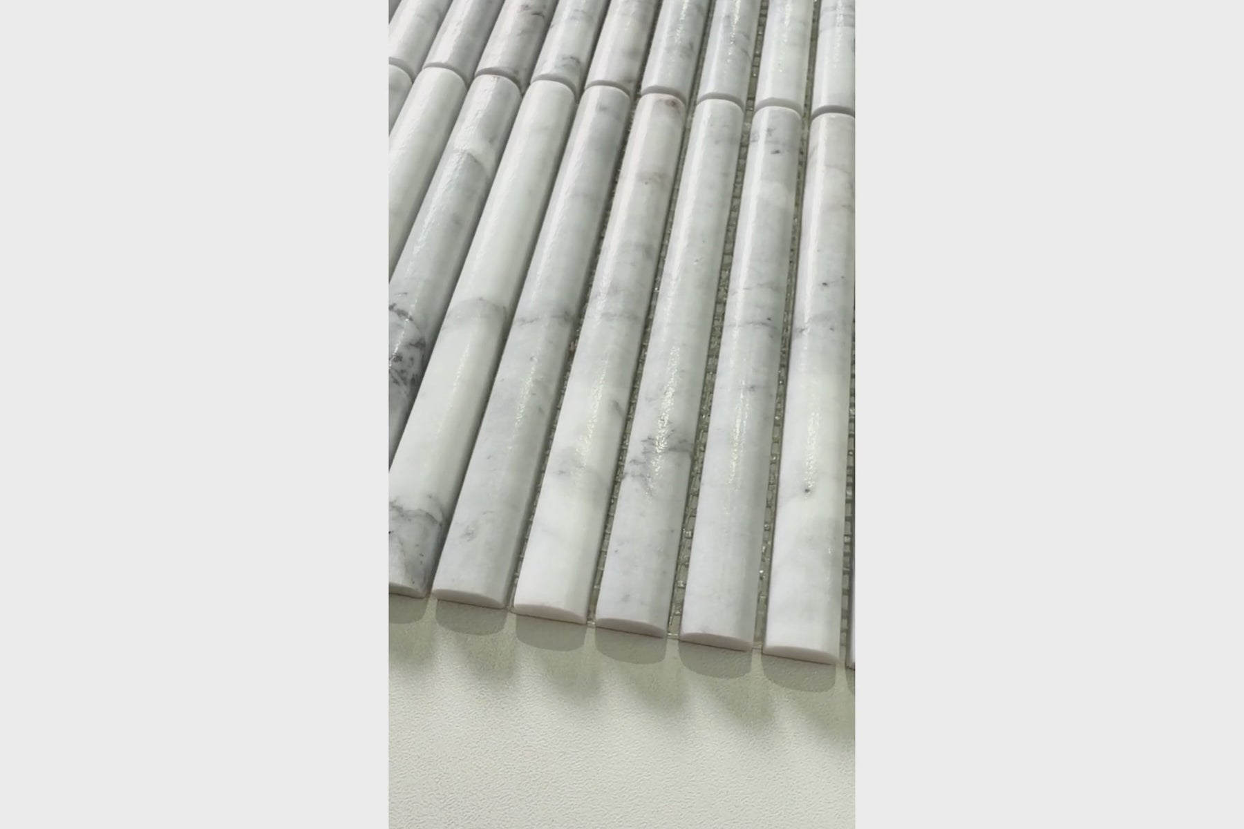 EON CARRARA-CIGAR-STONE MOSAIC TILE (305x305 sheet)| Box of 8 Sheets ...